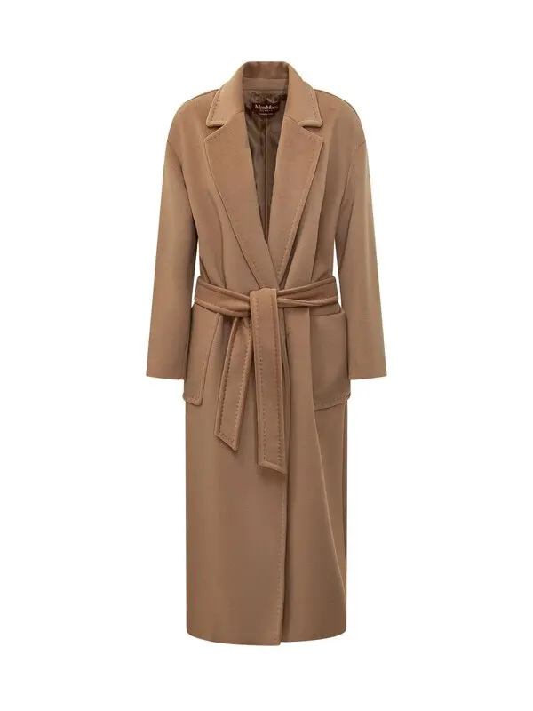Max Mara Long Double-breasted Overcoat