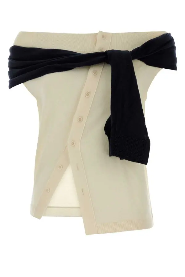 JW Anderson Ivory Wool Mini Top