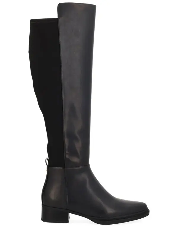 Michael Kors Stylish Pu Boots For - Black