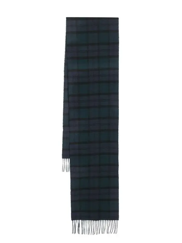 Barbour Wool Scarf - Navy