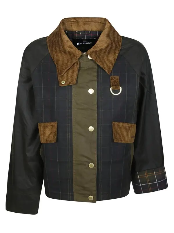 Barbour Irene Wax Jacket For - Verde