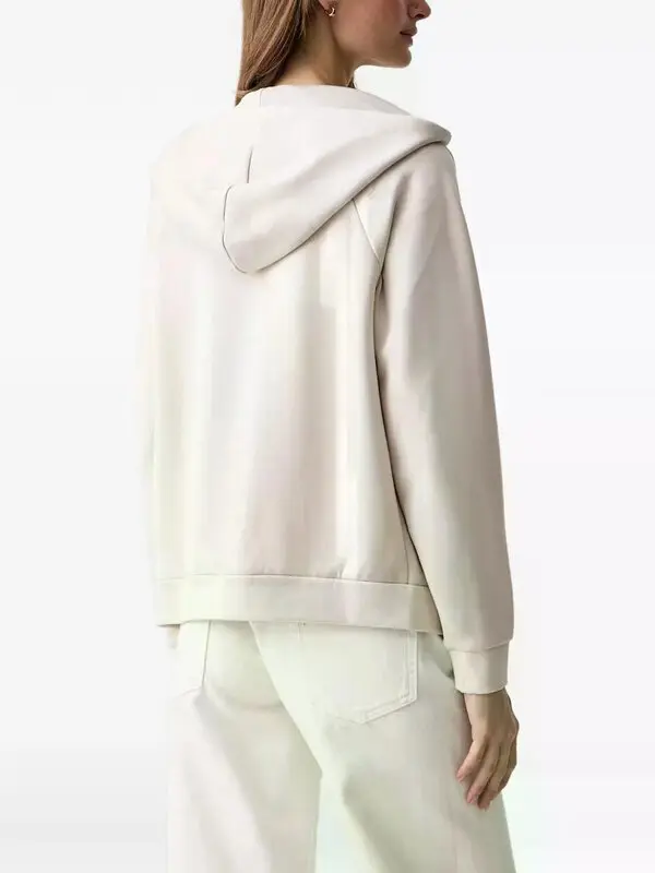 Armani Exchange Logo-print Zip-fastening Hoodie