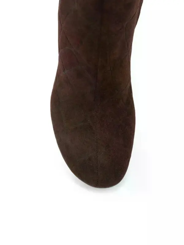 Jacquemus Croc-effect Ankle Boots