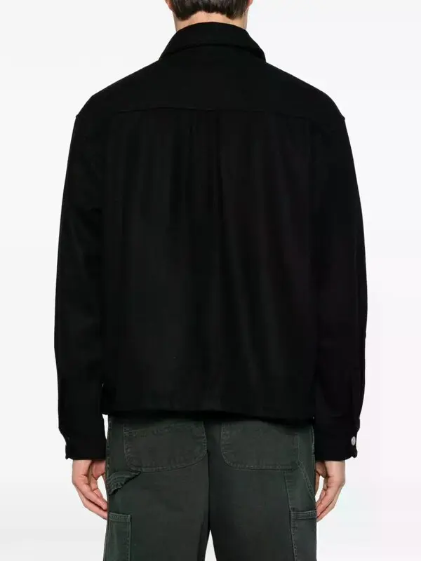 Carhartt Work In Progress Logo-patch Zip-up Jacket