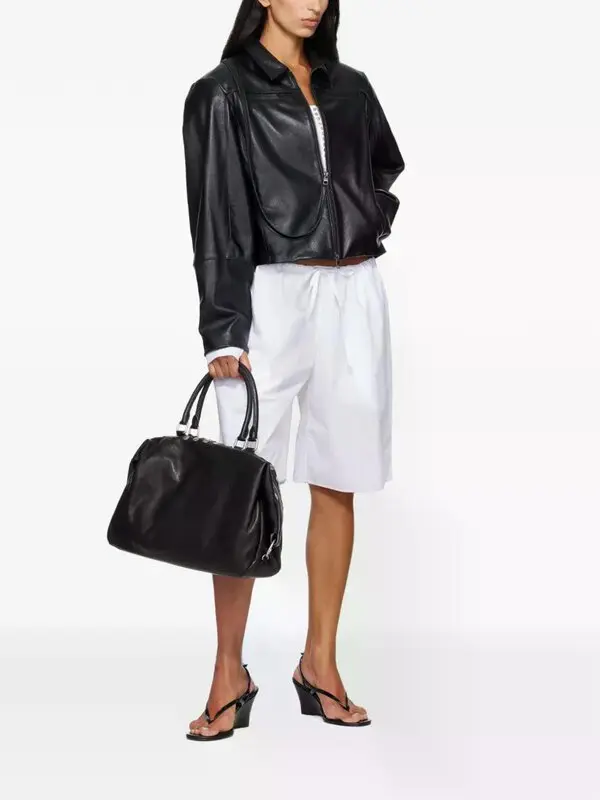 MARGESHERWOOD Dumpling Stud Leather Tote Bag