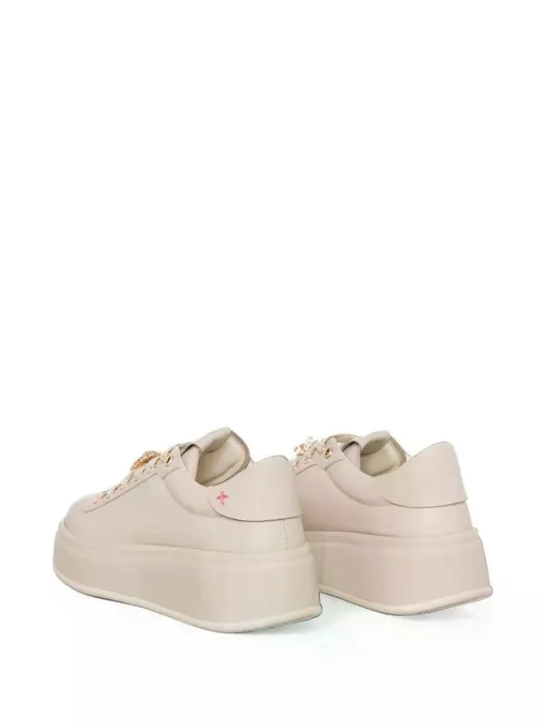 GIO+ Embellished-laces Platform Sneakers