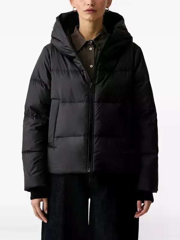 Marc O'polo Hooded Puffer Jacket - Black