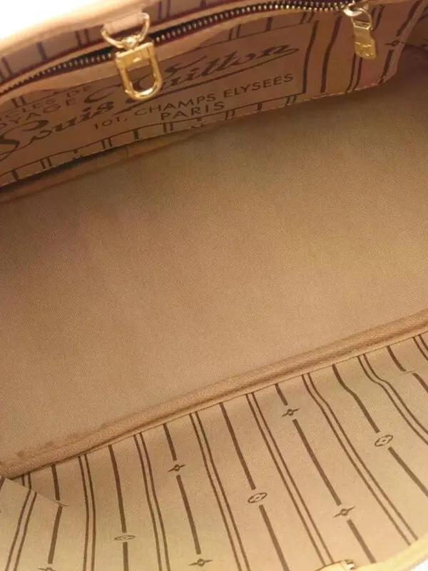 LOUIS VUITTON 2007 Monogram Neverfull Pm Tote Bag - Brown