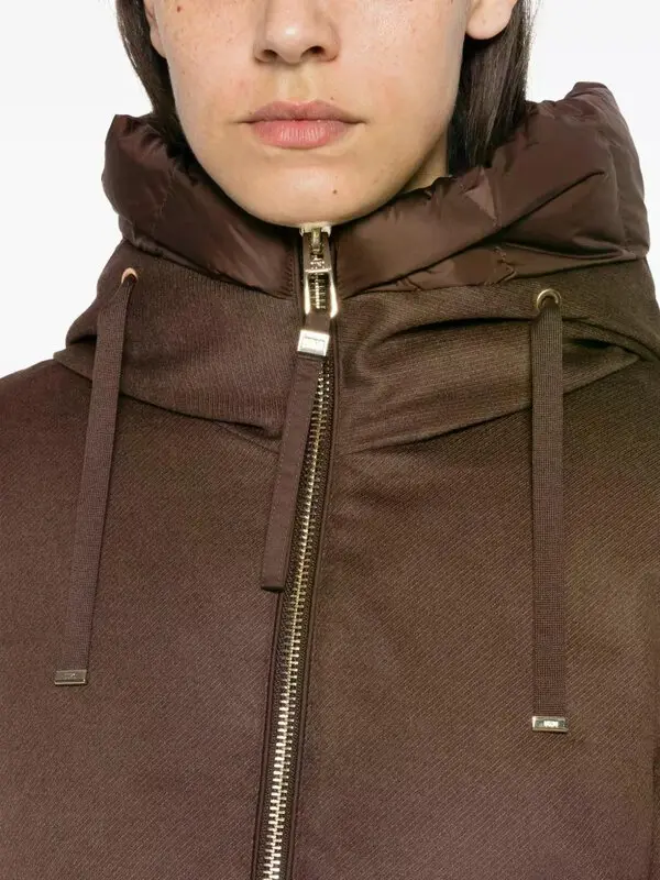DUNO Hooded Quilted Coat