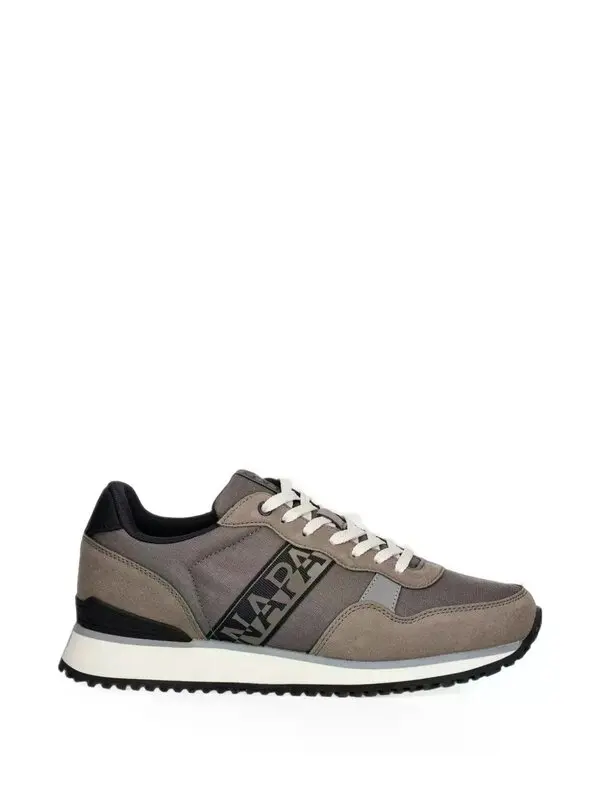NAPAPIJRI Cosmos Panelled Logo-print Sneakers - Brown