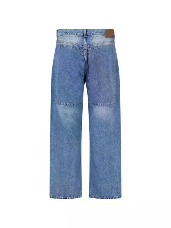 Our Legacy Third Cut Patched Jeans - Blue
