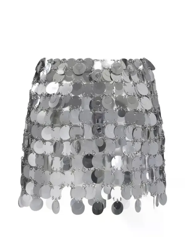 Rabanne The Sparkle Discs Skirt