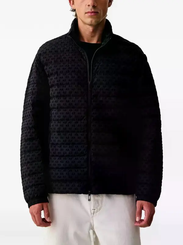Armani Exchange Logo-print Quilted Jacket