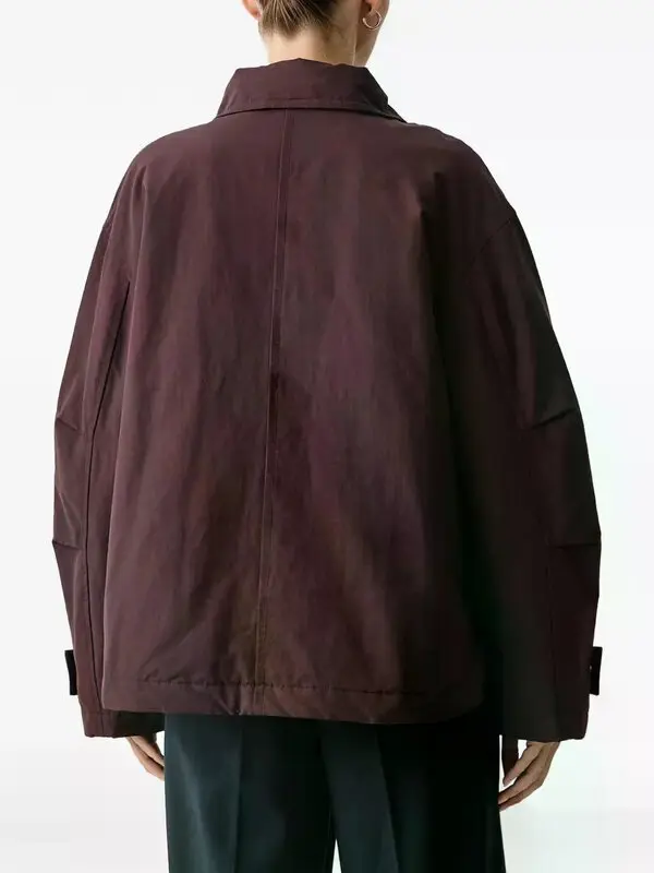 Marc O'polo High-neck Zip-up Oversized Jacket