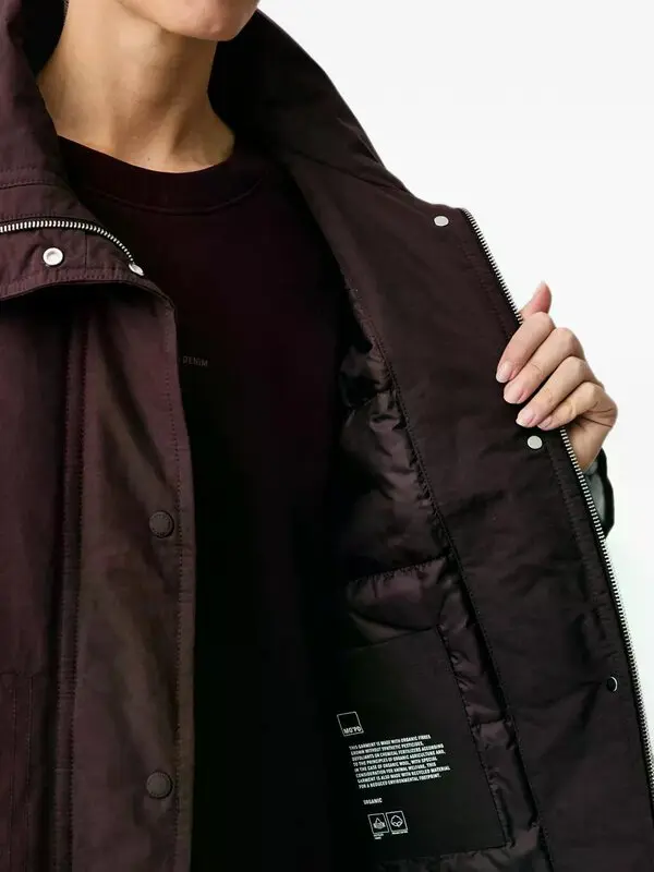 Marc O'polo High-neck Zip-up Oversized Jacket