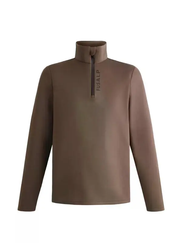 Fusalp Timothy Logo-print Base Layer - Brown