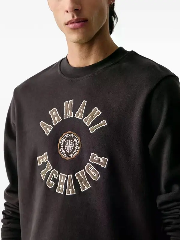 Armani Exchange Logo-patch Sweater
