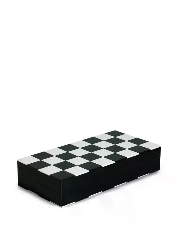 CU I SEEYOU Checkered Chess Set