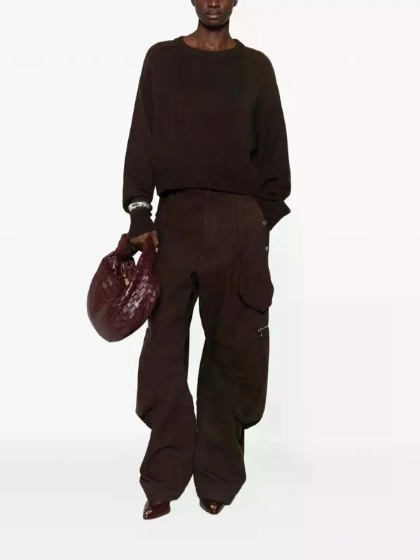 Soft Goat Ribbed-knit Sweater