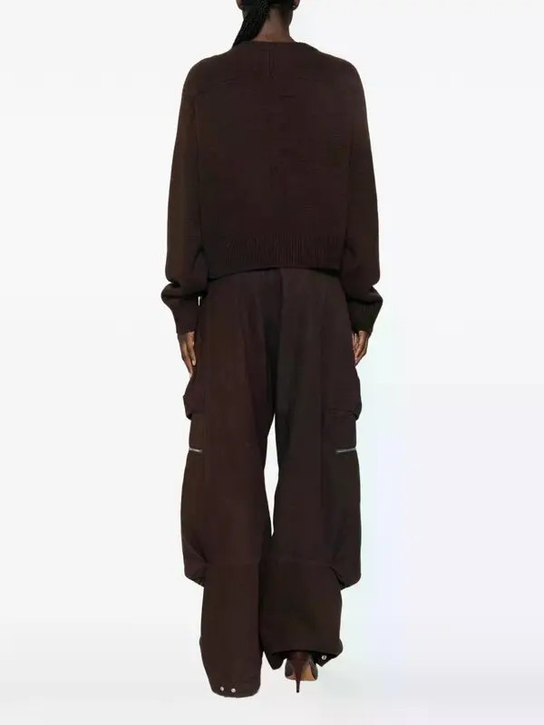 Soft Goat Ribbed-knit Sweater