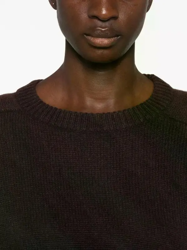Soft Goat Ribbed-knit Sweater