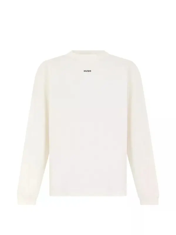 BOSS Logo-print Long-sleeve T-shirt