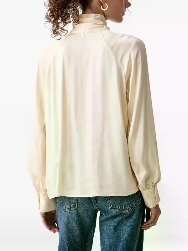 Liu Jo Pussy-bow Long-sleeve Blouse