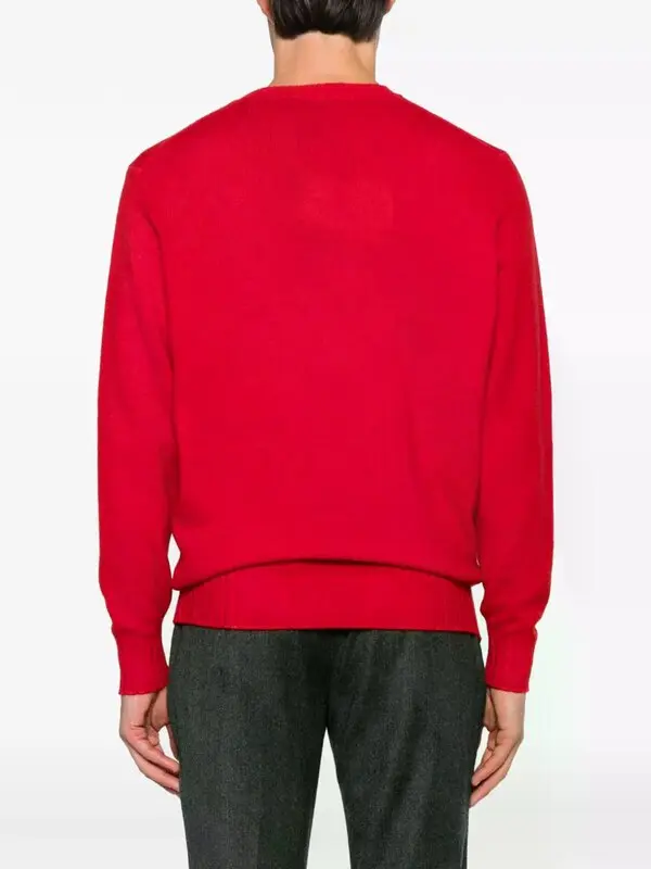 FILIPPO DE LAURENTIIS Crew Neck Long-sleeve Sweater