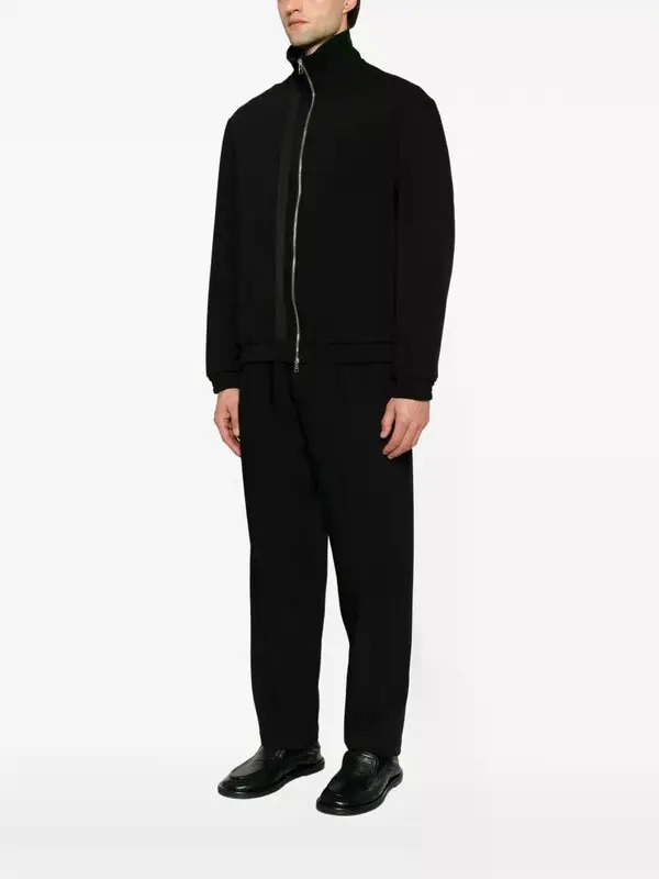 LOW BRAND Zip-up High-neck Jacket