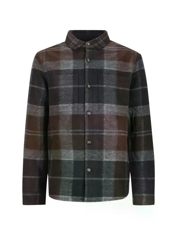 Barbour Woodlane Check-pattern Button-down Shirt - Brown