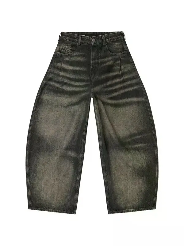 DIESEL® Relaxed Jeans High-waist 1987 D-khelz - Grey