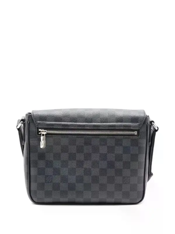 LOUIS VUITTON 2021-2026 Damier Graphite District Pm Crossbody Bag