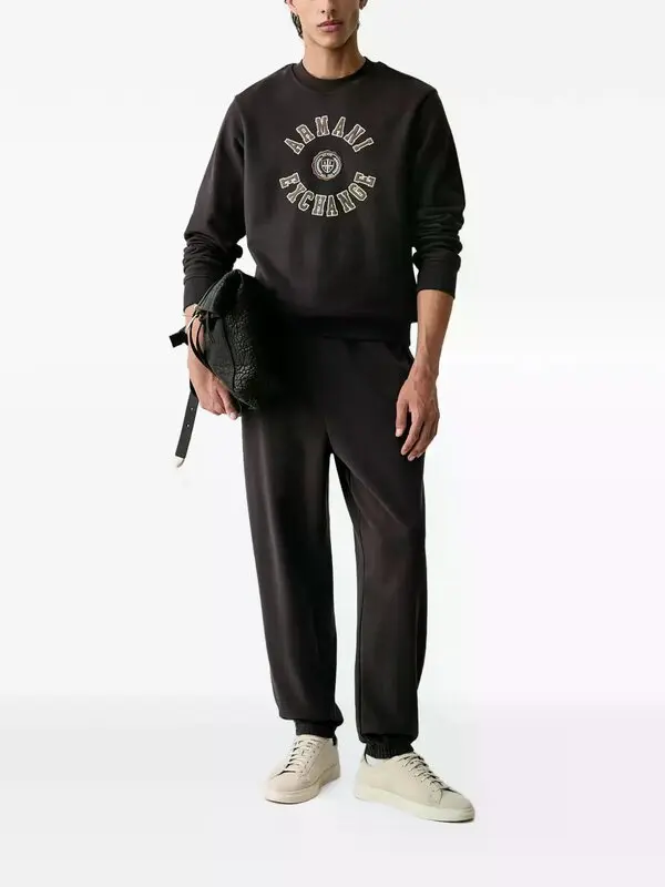 Armani Exchange Logo-patch Drawstring Track Pants