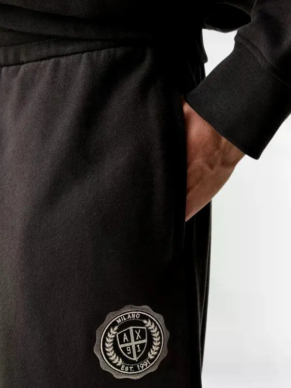 Armani Exchange Logo-patch Drawstring Track Pants