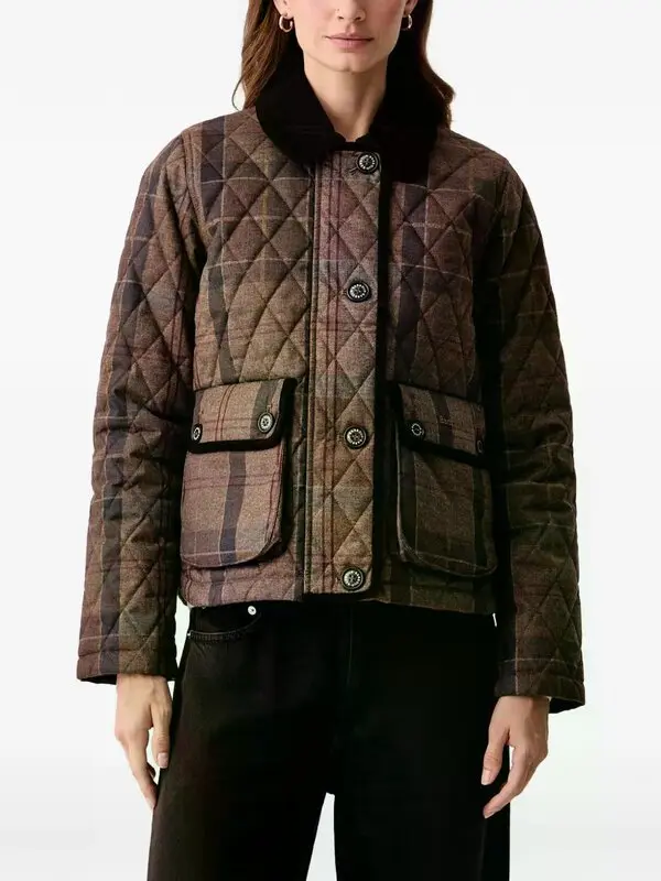 Barbour Loudon Tartan Quilted Jacket
