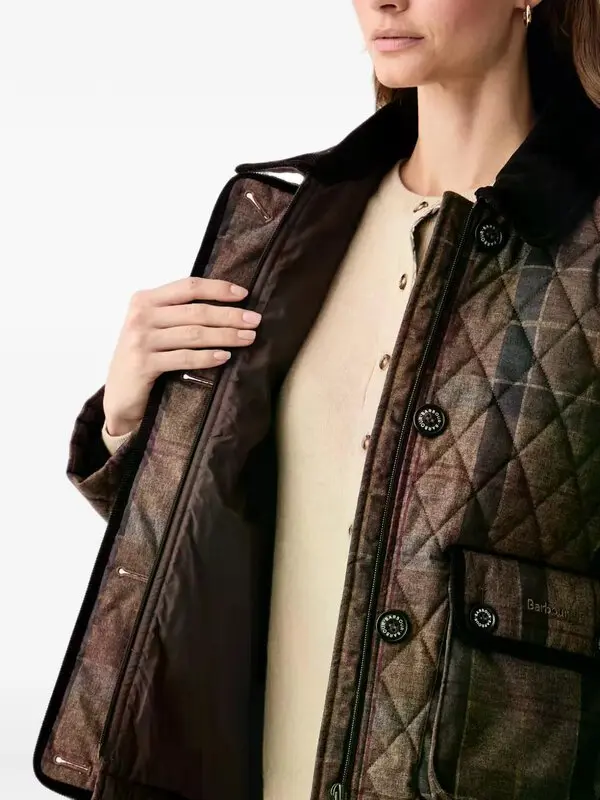 Barbour Loudon Tartan Quilted Jacket