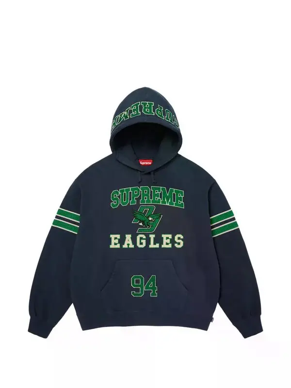 Supreme Rhinestone-eagle Hoodie