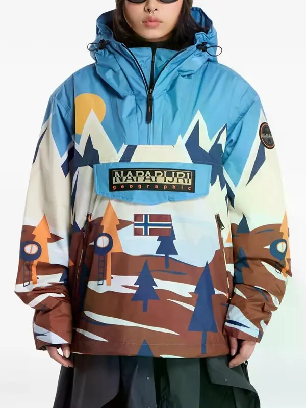 NAPAPIJRI Rainforest Next Zip-up Anorak Jacket
