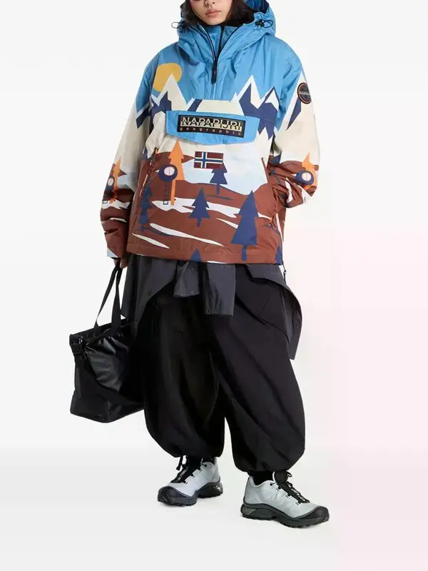 NAPAPIJRI Rainforest Next Zip-up Anorak Jacket