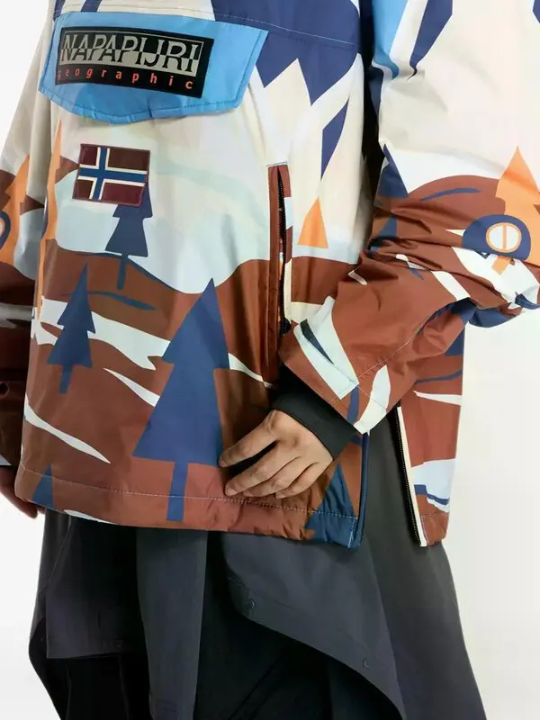 NAPAPIJRI Rainforest Next Zip-up Anorak Jacket