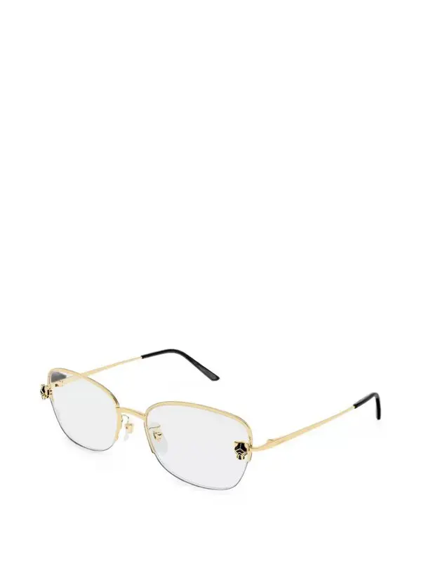 Cartier Panthère De Geometric-frame Glasses