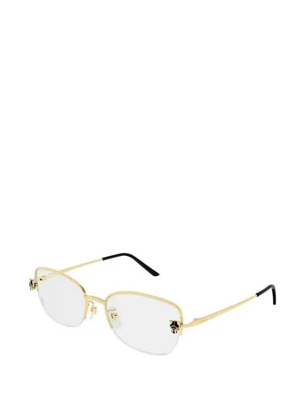 Cartier Panthère De Geometric-frame Glasses