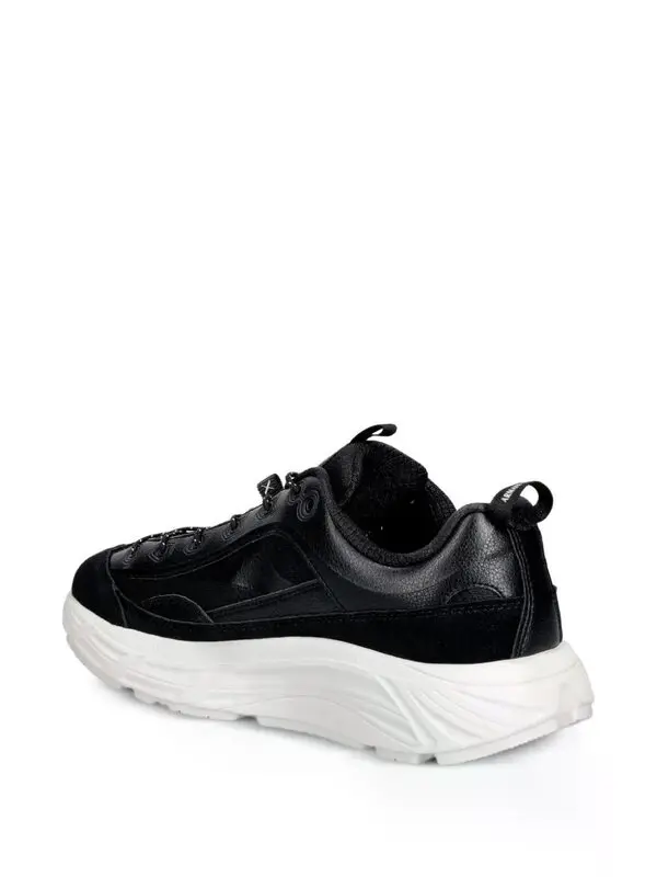 Armani Exchange Logo-patch Panelled Sneakers