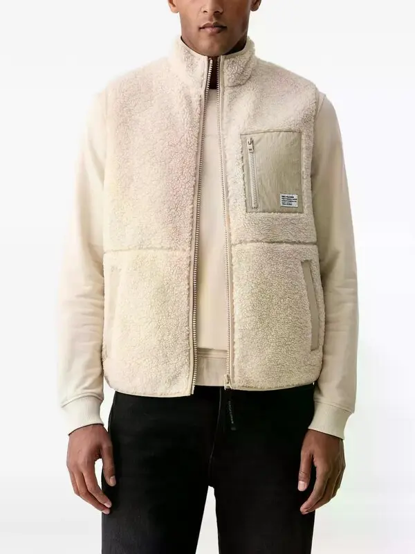 Marc O'polo Fleece Zip-up Gilet