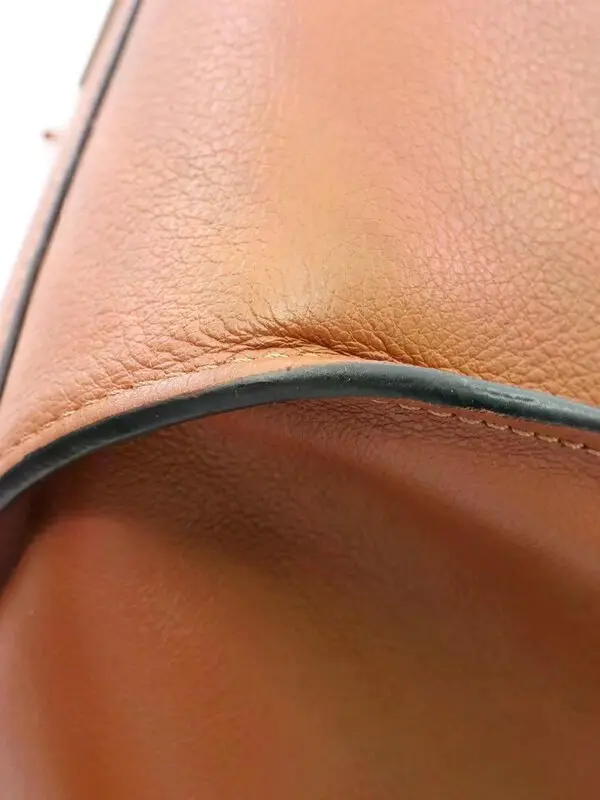 Loewe 2000s Hammock Leather Tote Bag - Brown