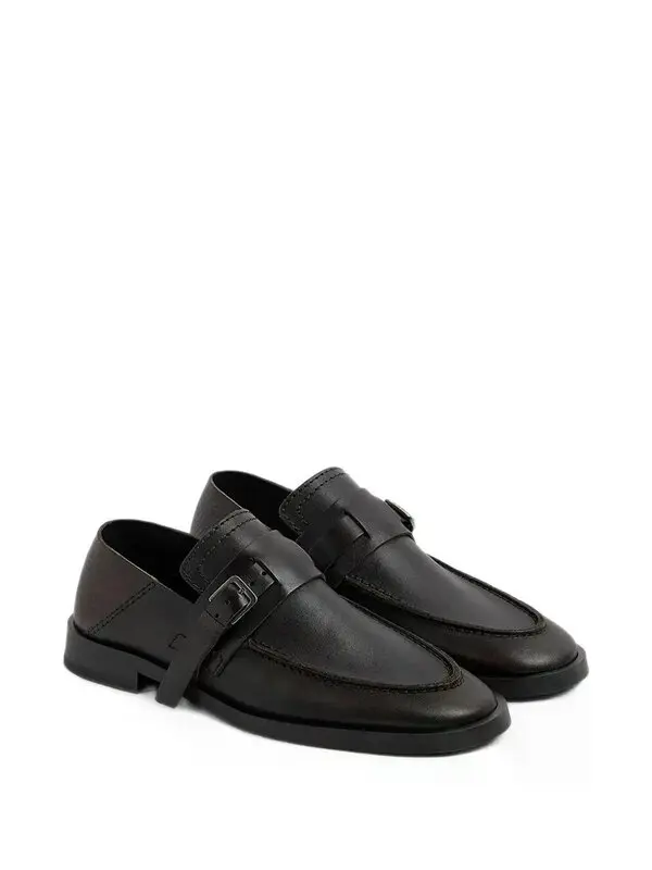 MIISTA Els Buckle-strap Loafers