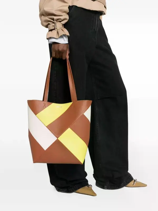 Loewe Puzzle Patchwork Tote Bag
