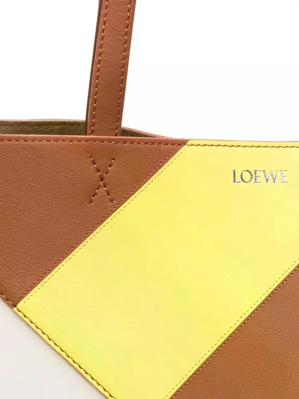 Loewe Puzzle Patchwork Tote Bag