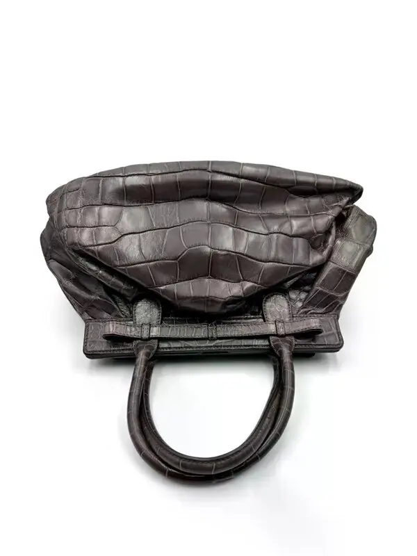 ZAGLIANI  Crocodile-effect Shoulder Bag