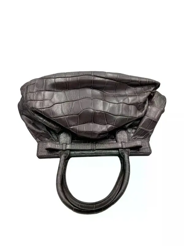 ZAGLIANI  Crocodile-effect Shoulder Bag